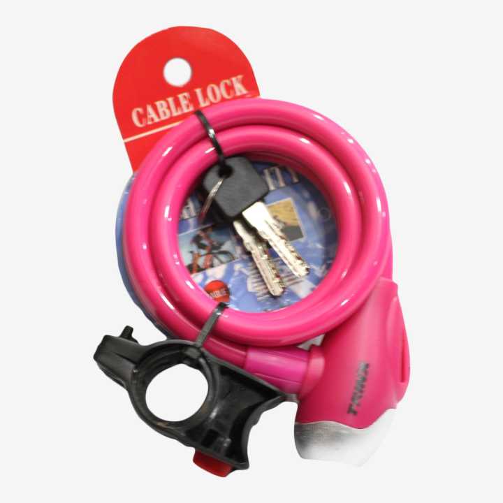 Pink Cycle Security Lock | Daraz.com.np