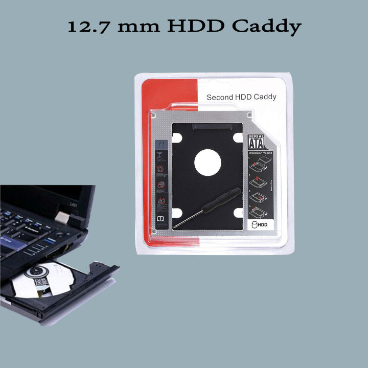 Hard Disk Drive Caddy | CD ROM replacement with HDD | Daraz.com.np