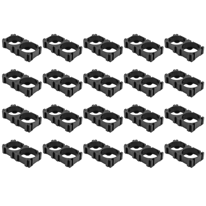 NAMUNY 20x 18650 Lithium Battery Double Holder Bracket for DIY Cell ...