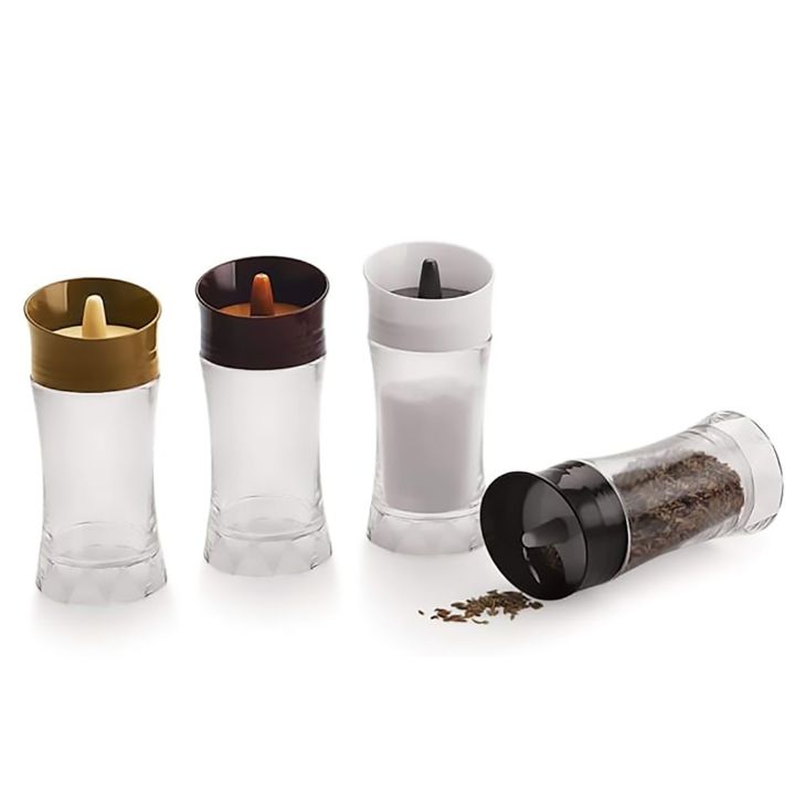 Clear Crystal Seasoning Shaker with Adjustable Twister Cap | Daraz.com.np