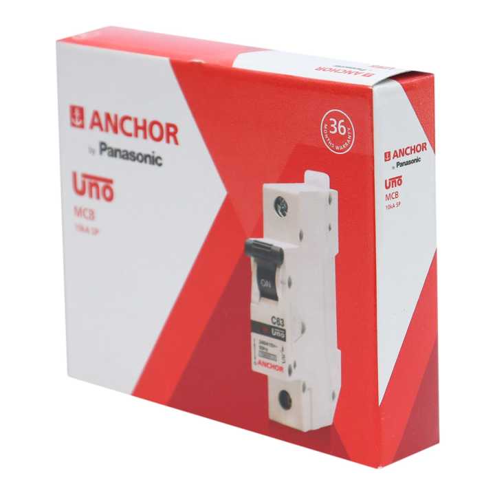 Anchor Panasonic Uno Single MCB 6A | Daraz.com.np