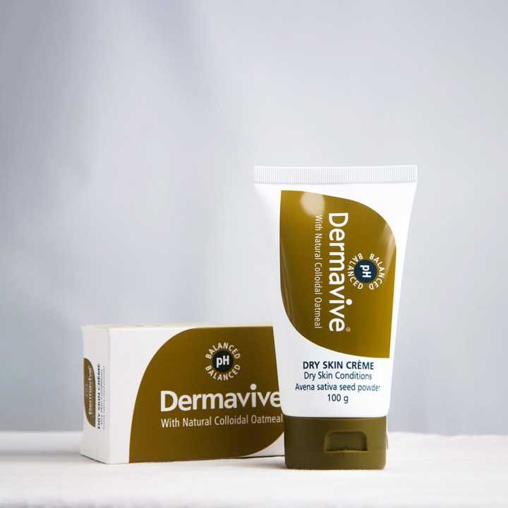 Dermavive Dry Skin Crème With Natural Colloidal Oatmeal 100 Gm. | Daraz ...
