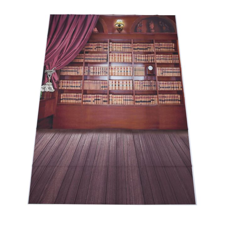 Vintage Library Floor Photography Backdrops Photo Props Studio ...
