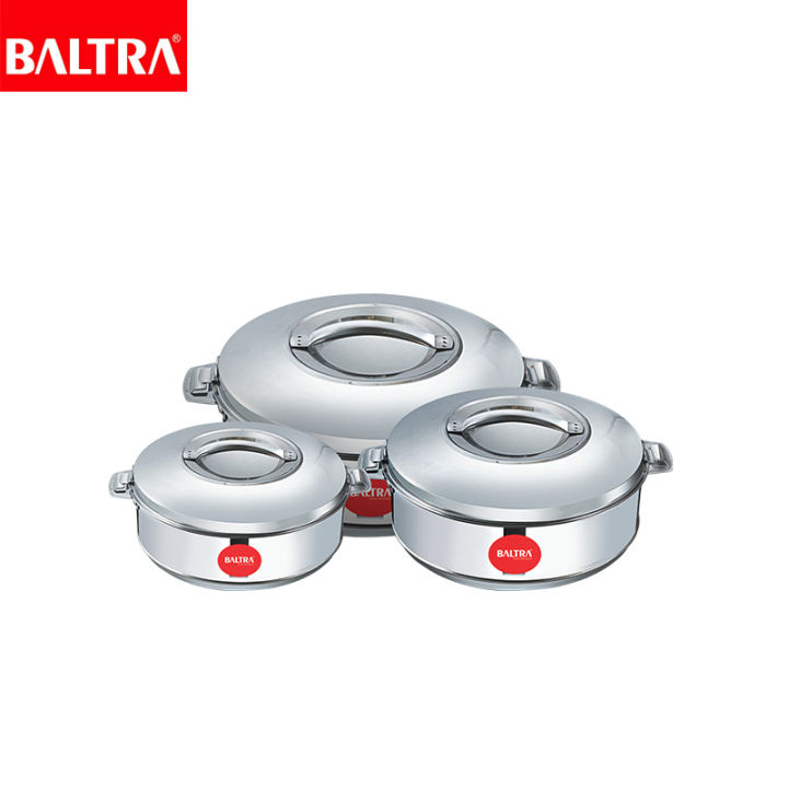 BALTRA Casserole Royal Hot Case | Set of 3 | 1000-2000-3000 ML | Food ...