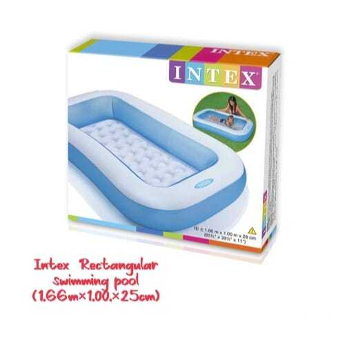 Intex (57403) Superior Quality Swim Center Inflatable Family Swimming ...