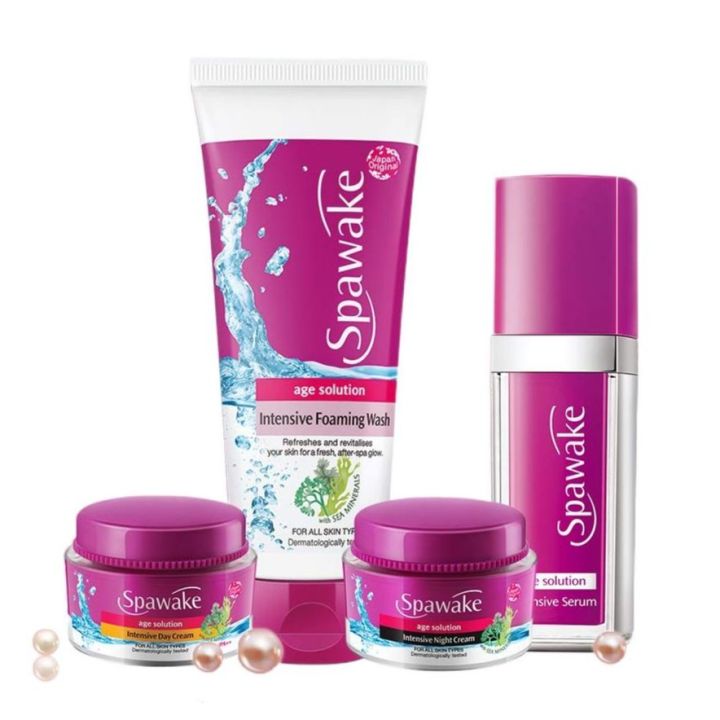 Spawake Age Solution Anti-Aging Skin Care Combo | Daraz.com.np