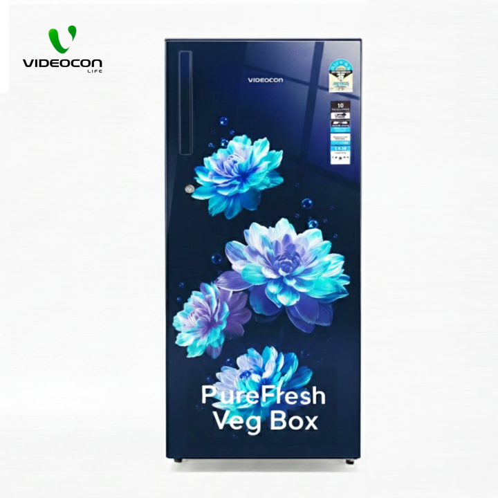 Videocon Life 195 LTR Single Door Direct Cool Refrigerator 5 Star Arosa ...
