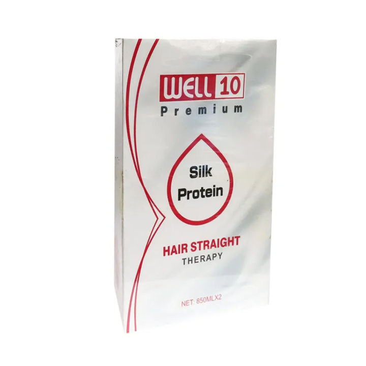 Well 10 Premium Straight Cream Silk Protein 1700 ML | Daraz.com.np