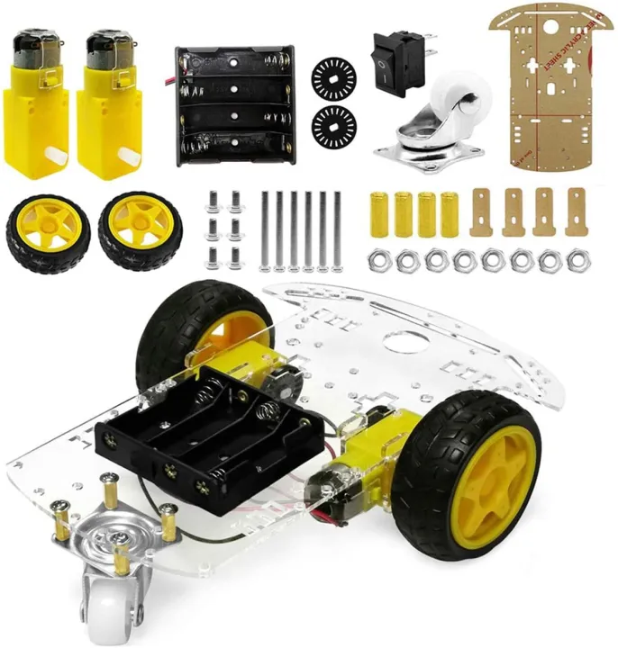 Other/Arduino) pieces fixed box + 2 + 2 (attached, kit chassis 2WD car ...