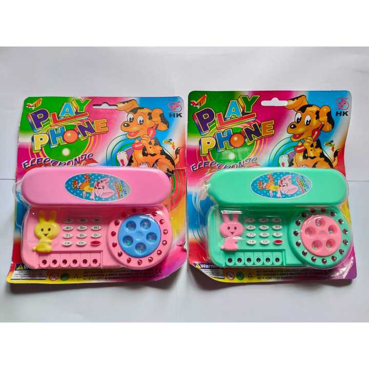 Musical and Lighting Telephone Toy for Kids, Girls, Boys Calling Toy ...