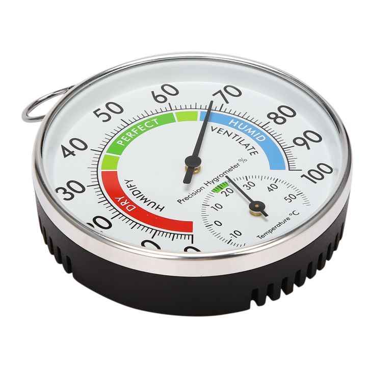 NCANRUI Temperature And Humidity Analog Indicator Indoor Outdoor ...