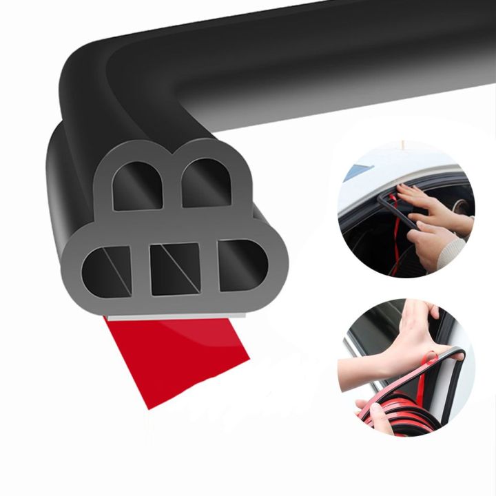 10m Universal Double Layer Protector Windshield Weatherstrip Car Door ...