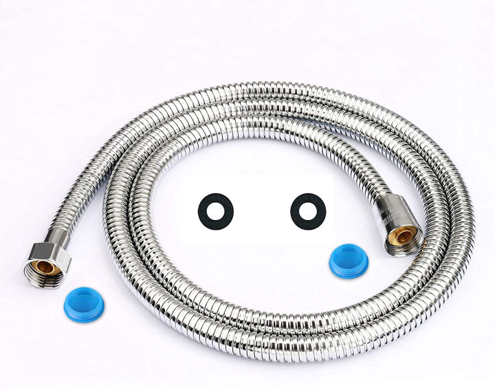Shower Hose Epdm Inner Tube 1.2 m Plastic Valve Core Stainless Steel ...