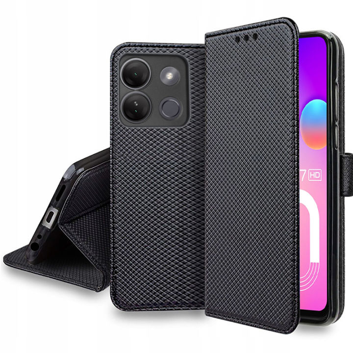 Vantime for Infinix Smart 7 Plus Wallet Case Card Holder PU Leather ...