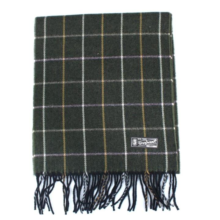 Grey Checkered Print Muffler For Men | Daraz.com.np