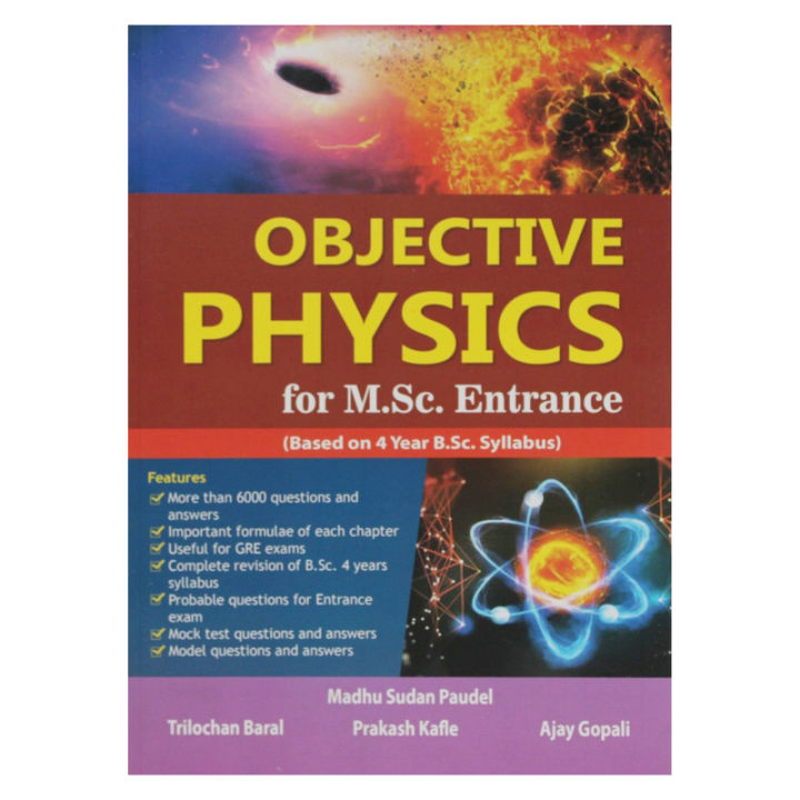 Objective Physics For Msc. Entrance | Daraz.com.np