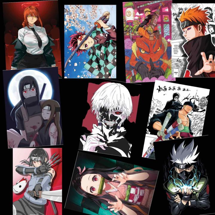 KoseliGhar Premium Quality Mix Anime Poster of 10pc Set | Daraz.com.np