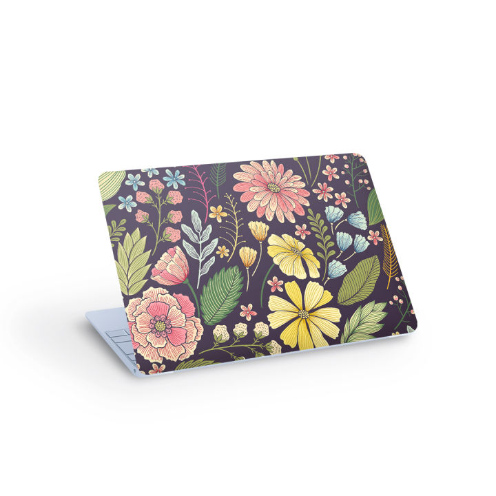 Laptop Back Sticker For Up to 15.6inch Laptop (Flower 1) | Daraz.com.np