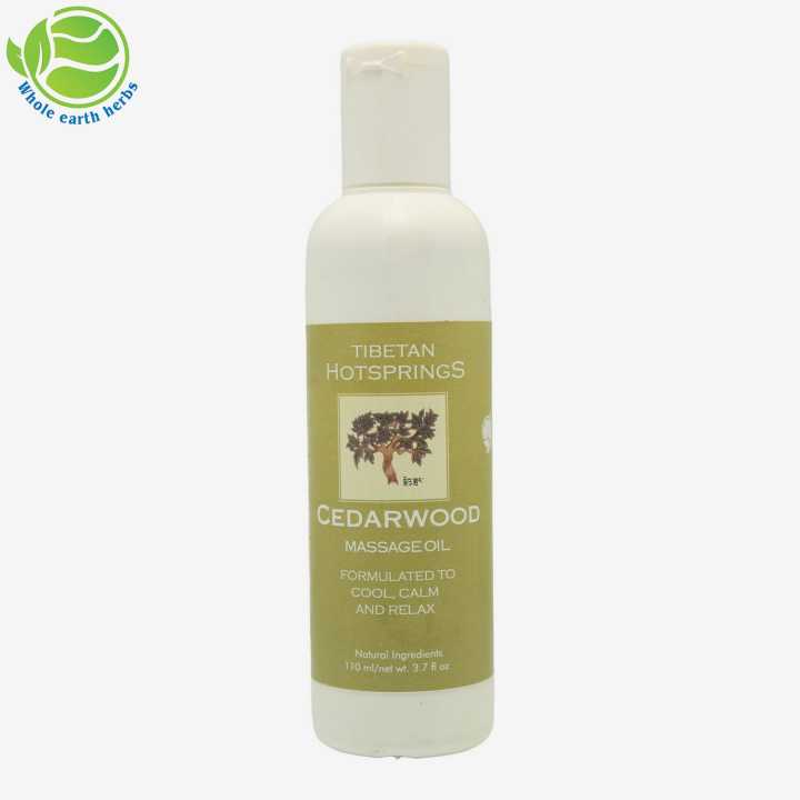 Whole Earth Herbs - Tibetan Hotsprings Range Cedarwood Body Oil 110 ml ...