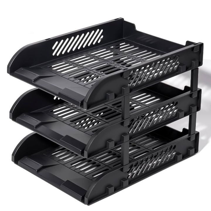 Table top 3 layer File tray/ Desk organizer | Daraz.com.np