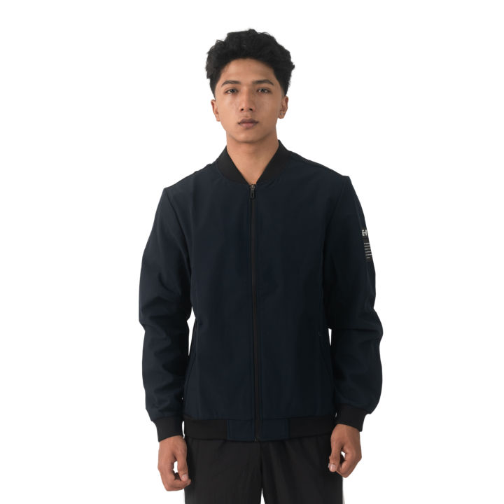 Erke Dark Blue Bomber Jacket For Men 11219108037-602 | Daraz.com.np