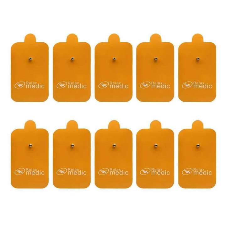 Physiotherapy Tens Electrode Pads Conductive Gel Therapeutic Pulse ...