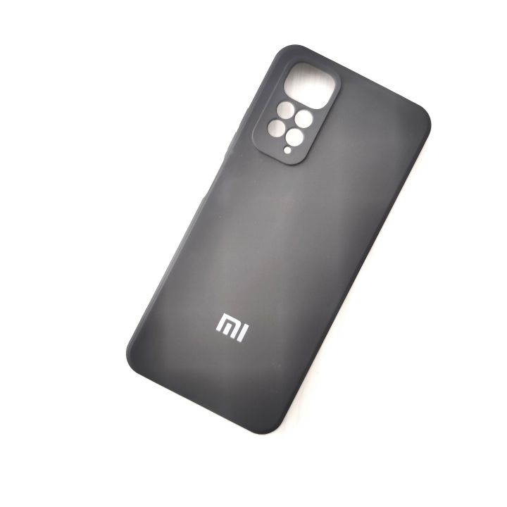 Redmi Note 11 (4G) Soft Silicon Cover With Internal Microfiber Case ...