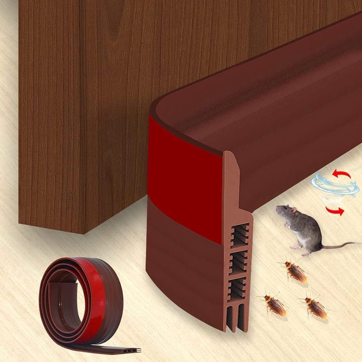 Self-Adhesive Silicon Door/Window Shield Tape 1 Mtr. Brown | Daraz.com.np