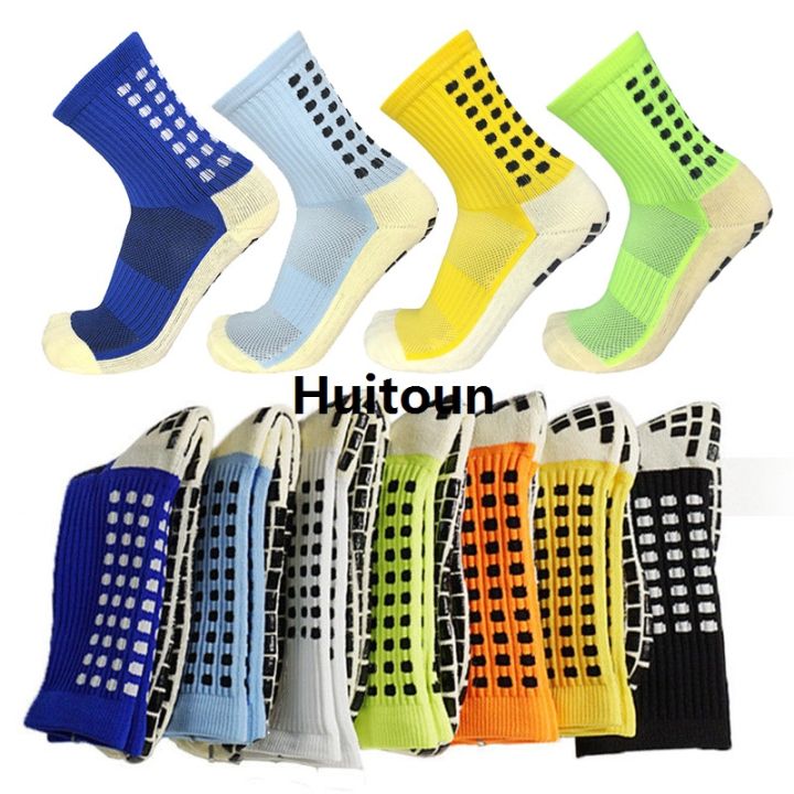 Huitoun Fifty percent discount Slip New Soccer Men Socks Anti Football ...