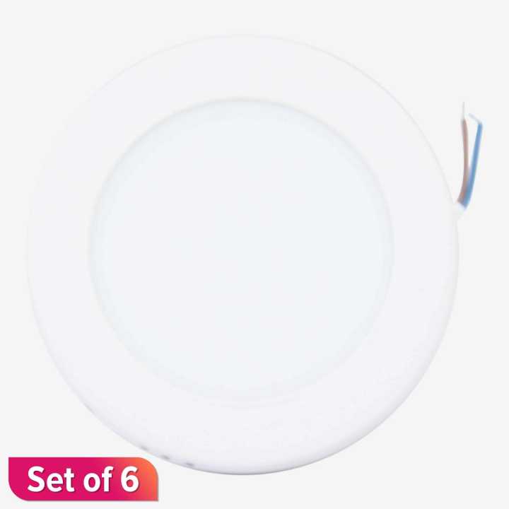 Surface Light 12 Watt Warm Light Set Of 6 | Daraz.com.np