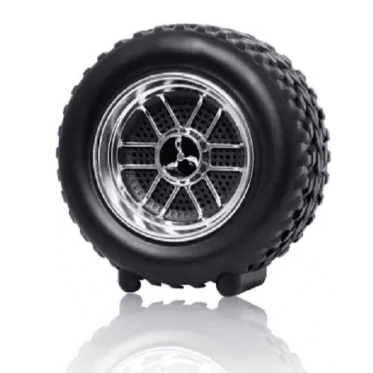 Tyre Shape Wireless Bluetooth Speaker with Extra Super BASS and Support ...