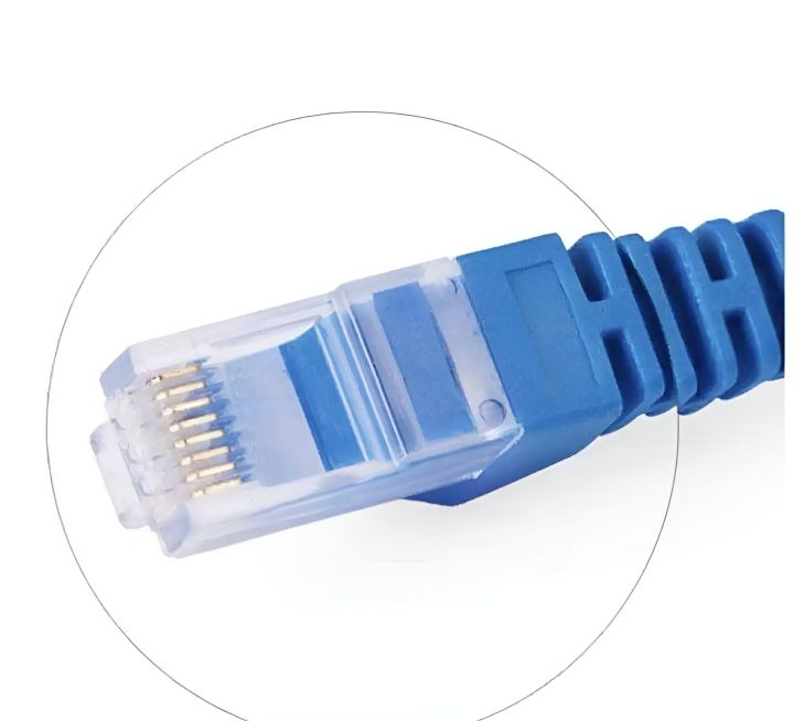 Patch Cable Blue 1.5 Meter CAT5 Patch Cord Cable Network/Lan cable ...