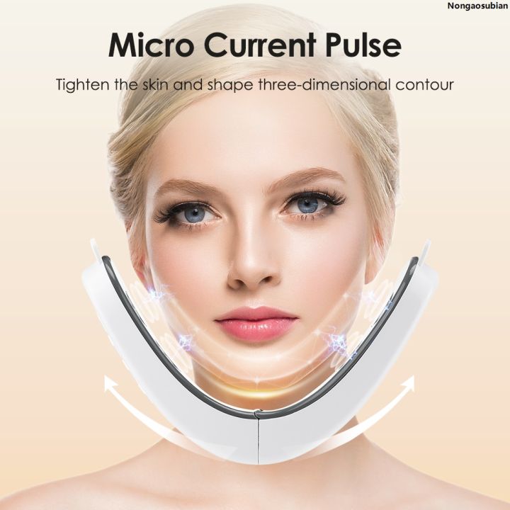 NongaosubianPortable V-Face Double Chin Eliminator Facial Lifting ...