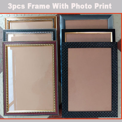 3pcs Frame With Photo Print | Daraz.com.np