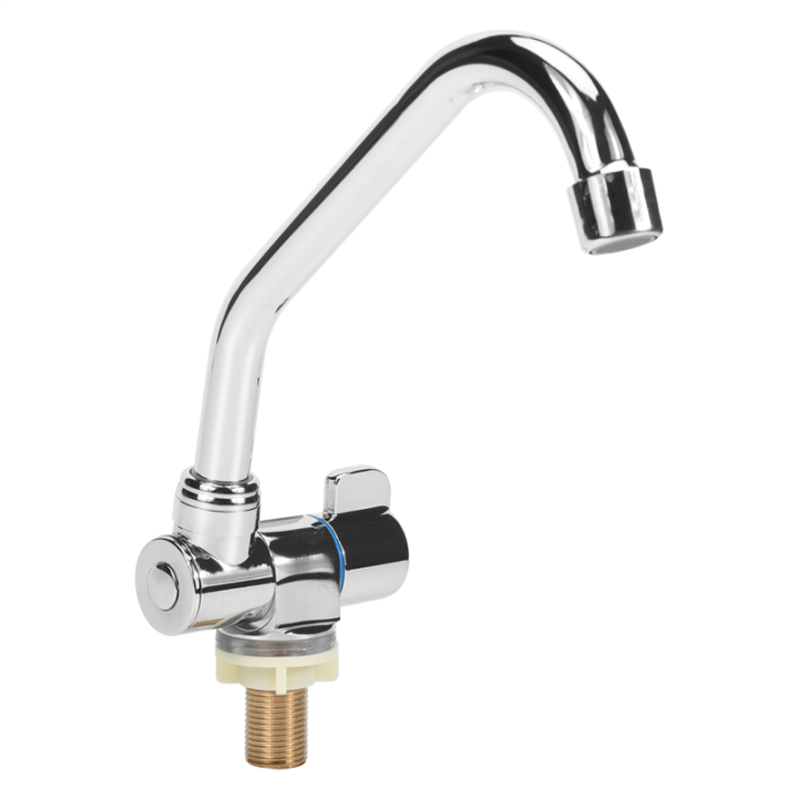 NCANRUI Foldable RV Faucet Rotating Single Handle Deck/Wall Mounted RV ...