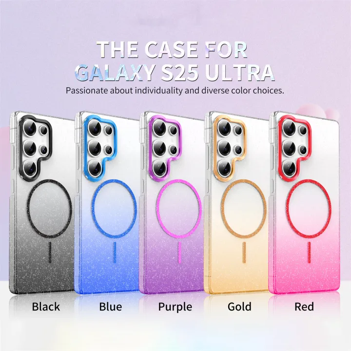 HODON Wireless Charge Color Phone Case For Samsung Galaxy S25 S24 S23 ...