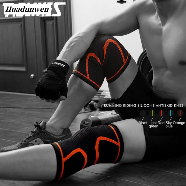 Huadunwen Knee cuff compression shield bandage knee lift knee Hot ...