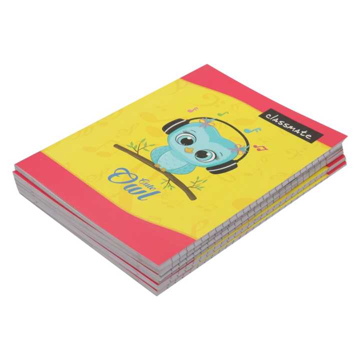 Classmate Cute Owl Nepali Notebook Copy, Set Of 6 | Daraz.com.np