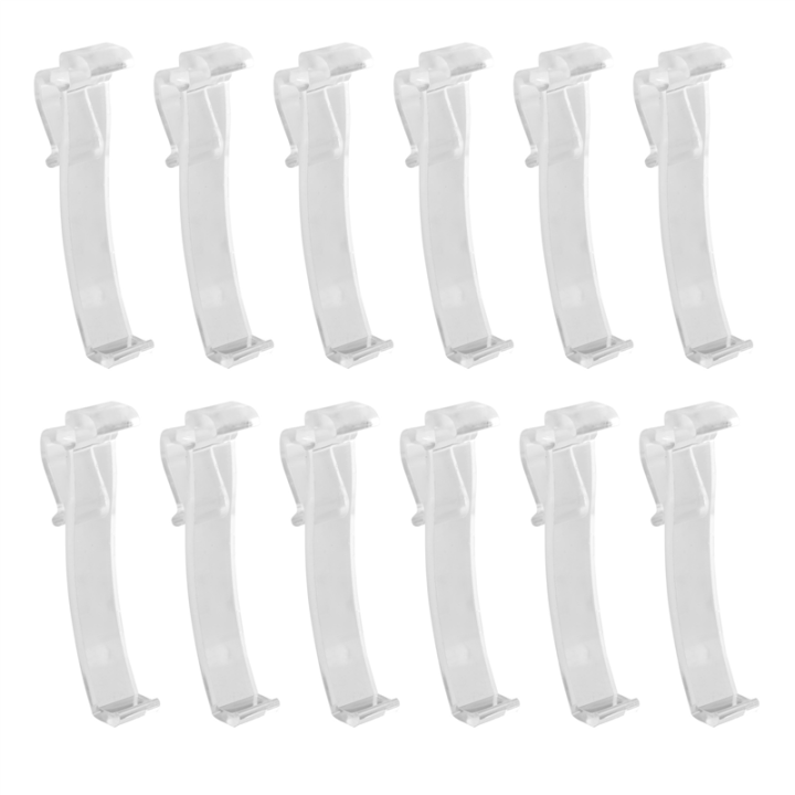 2.5 Inch Valance Clips Window Blind Clips Clear Plastic Valance ...