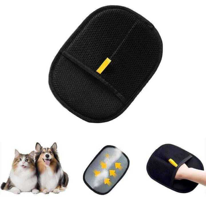 Glove Cats & Dogs, Efficient Pet Hair, Cat Grooming Gloves for Hair ...