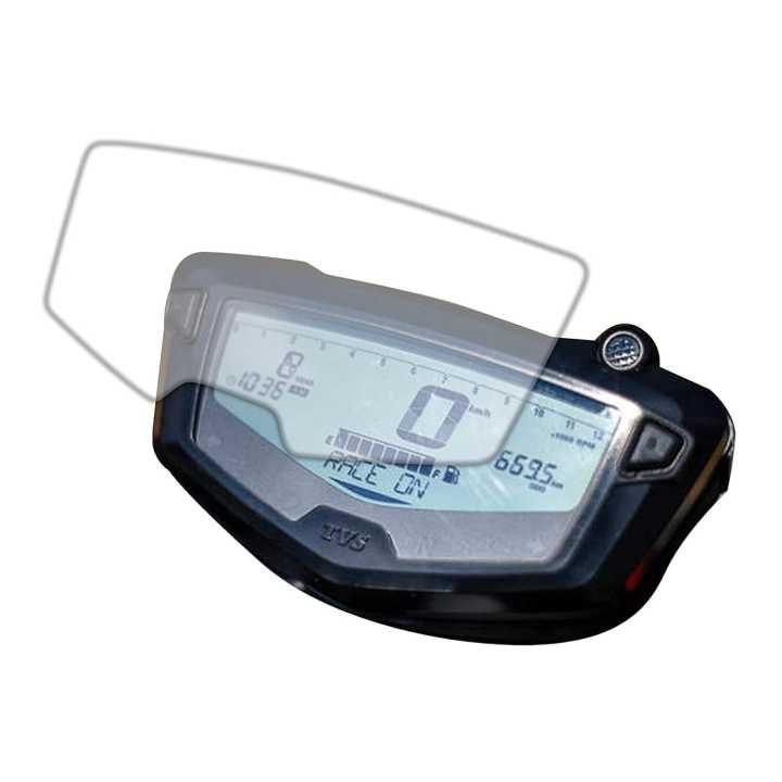 TVS APACHE Bike Speedometer Screen Protector Scratch Guard | Daraz.com.np