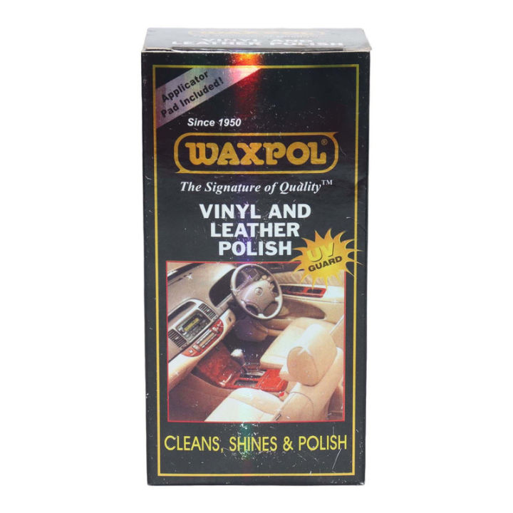 Waxpol Vinyl And Leather Polish 125gm | Daraz.com.np
