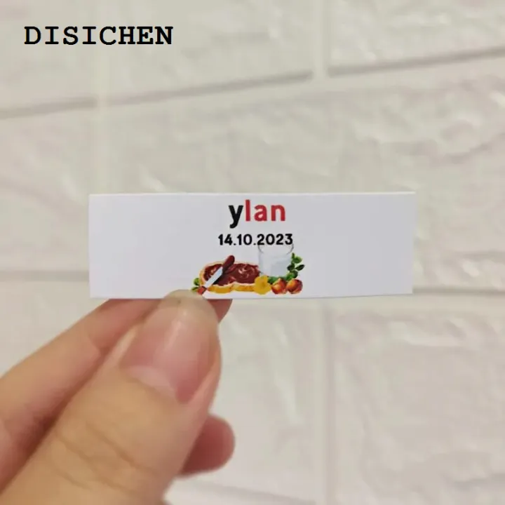 DISICHEN Original Personalised Nutella Labels Custom Sticker for ...