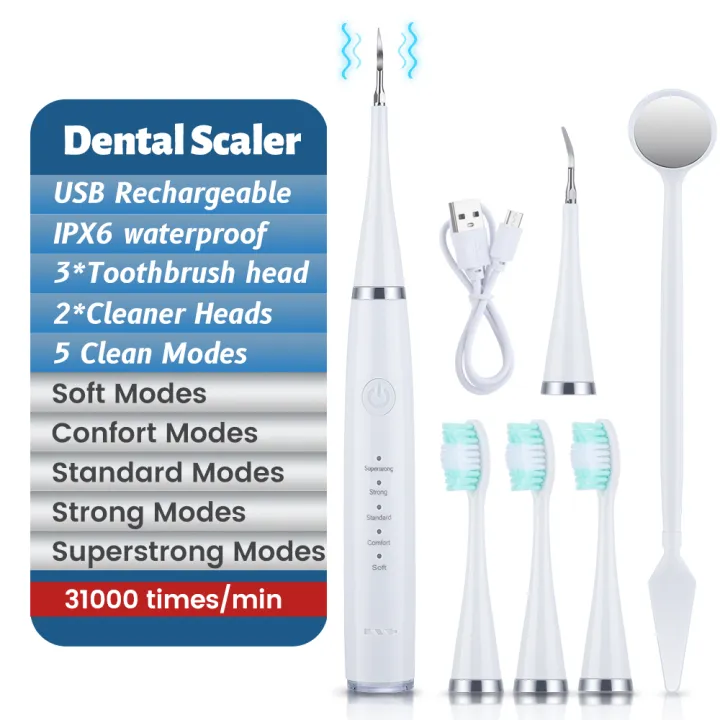 2025 New 【00e466ed】Ultrasonic Electric Sonic Dental Scaler Whitening ...