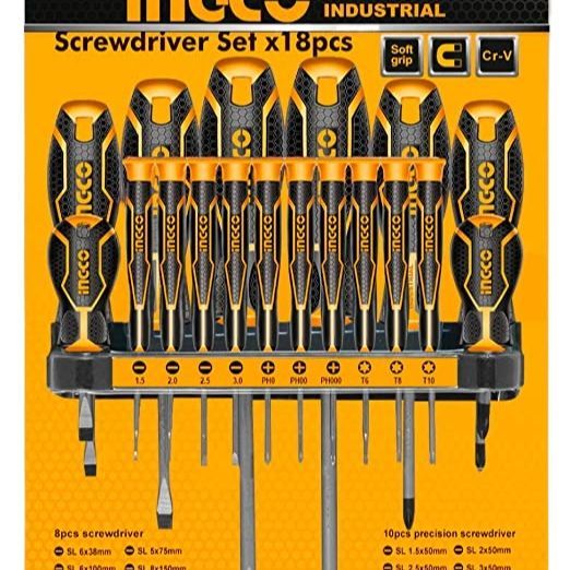 Ingco HKSD1828 18 Pcs Screwdriver And Precision Screwdriver Set | Daraz ...