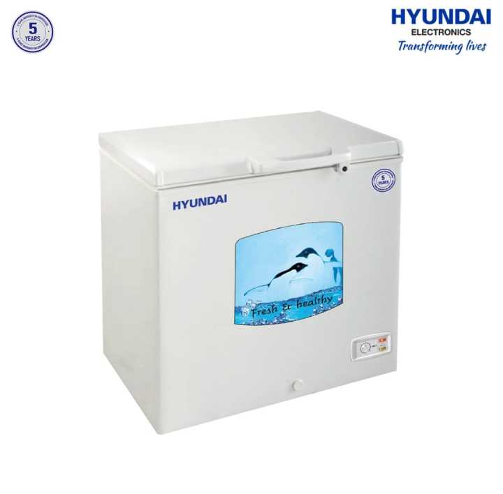 Hyundai Hard Top Chest Freezer 300 Ltr, Sliding Glass Inside , Plastic ...