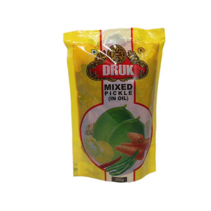 Druk Mixed Pickle ( In Oil) 200G | Daraz.com.np