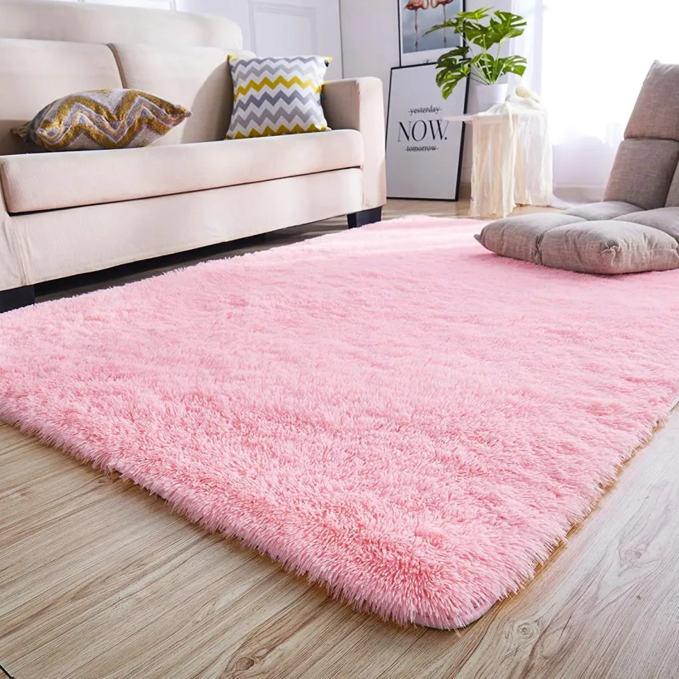 Furry rugs store