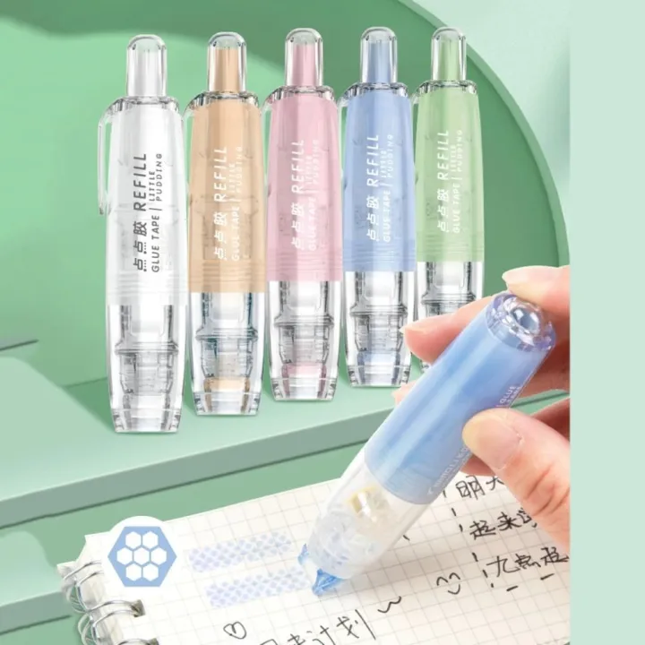 Trendy Design Double-sided Adhesive Press Spot Glue Pen High Viscosity ...