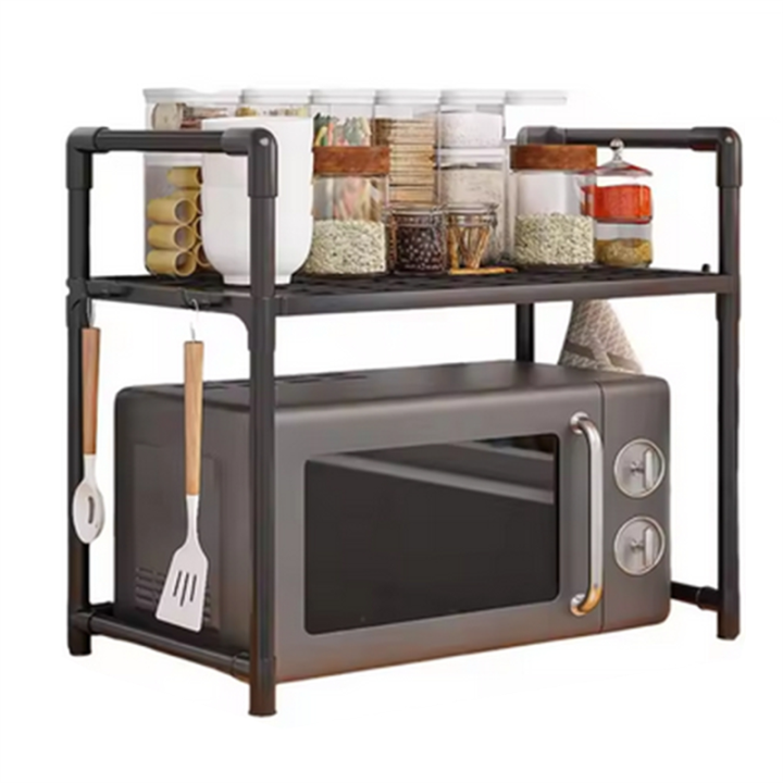 Nullmul Kitchen Storage Rack Multi-Layer Microwave Rack Adjustable ...
